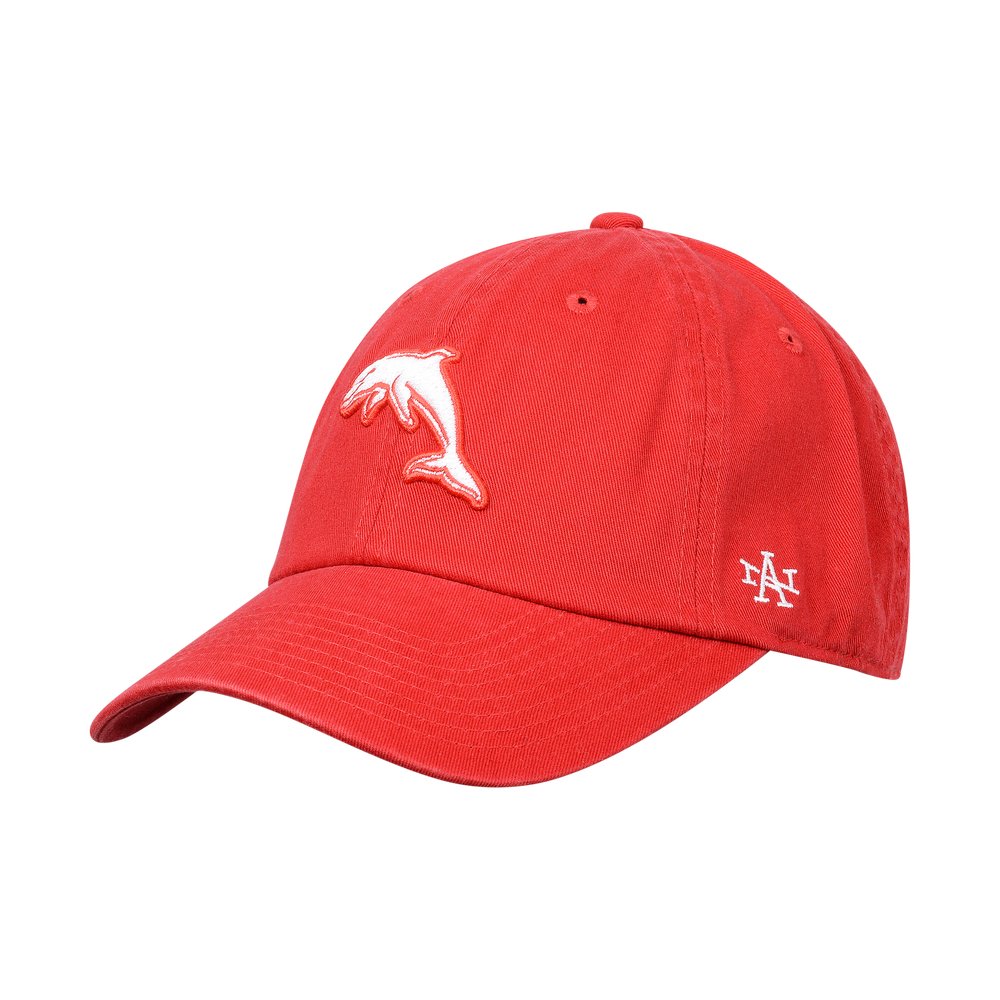 DOLPHINS NRL BALLPARK CAP RED – My Team Shop