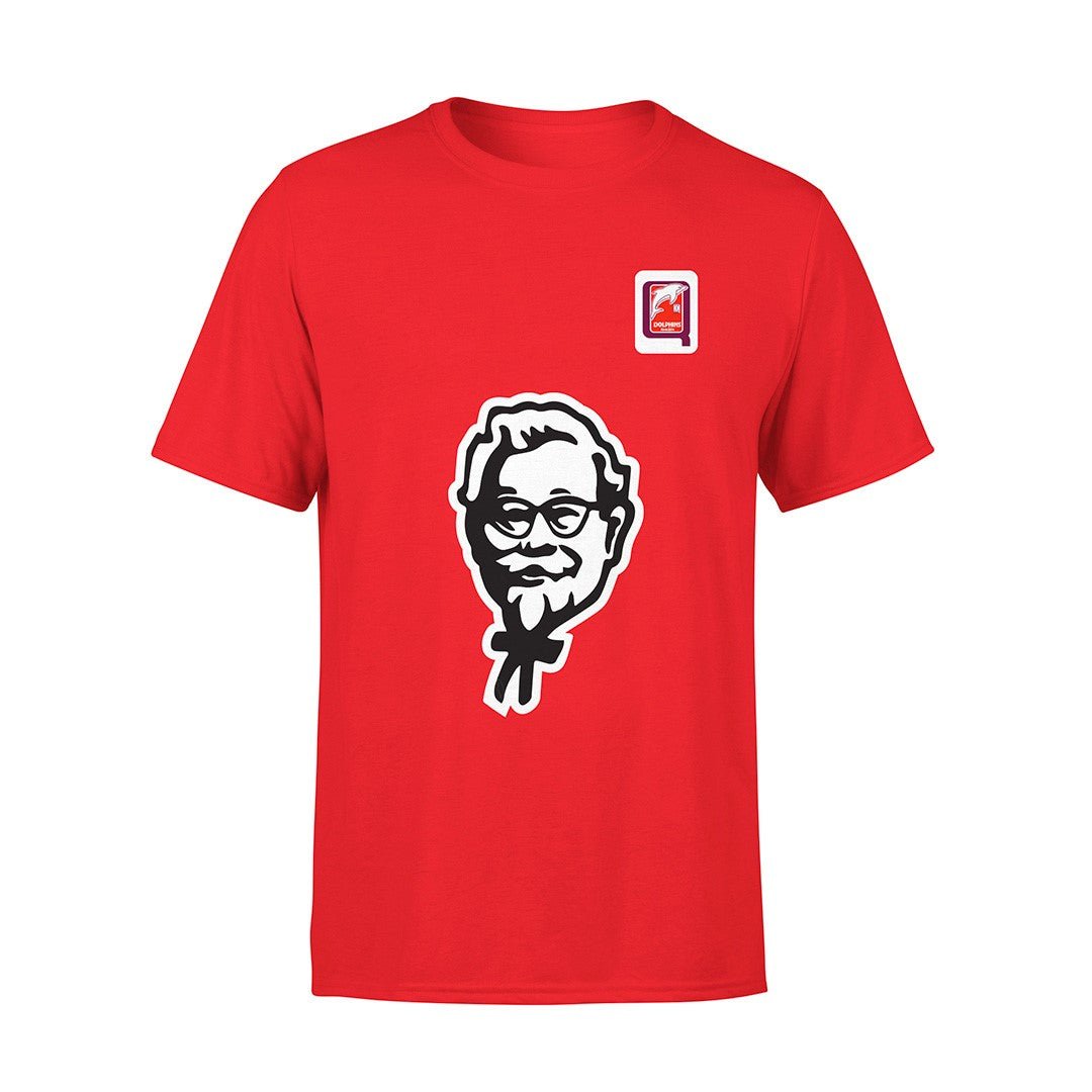 Buy Official Redcliffe Dolphins NRL KFC Retro Tee – My Team Shop
