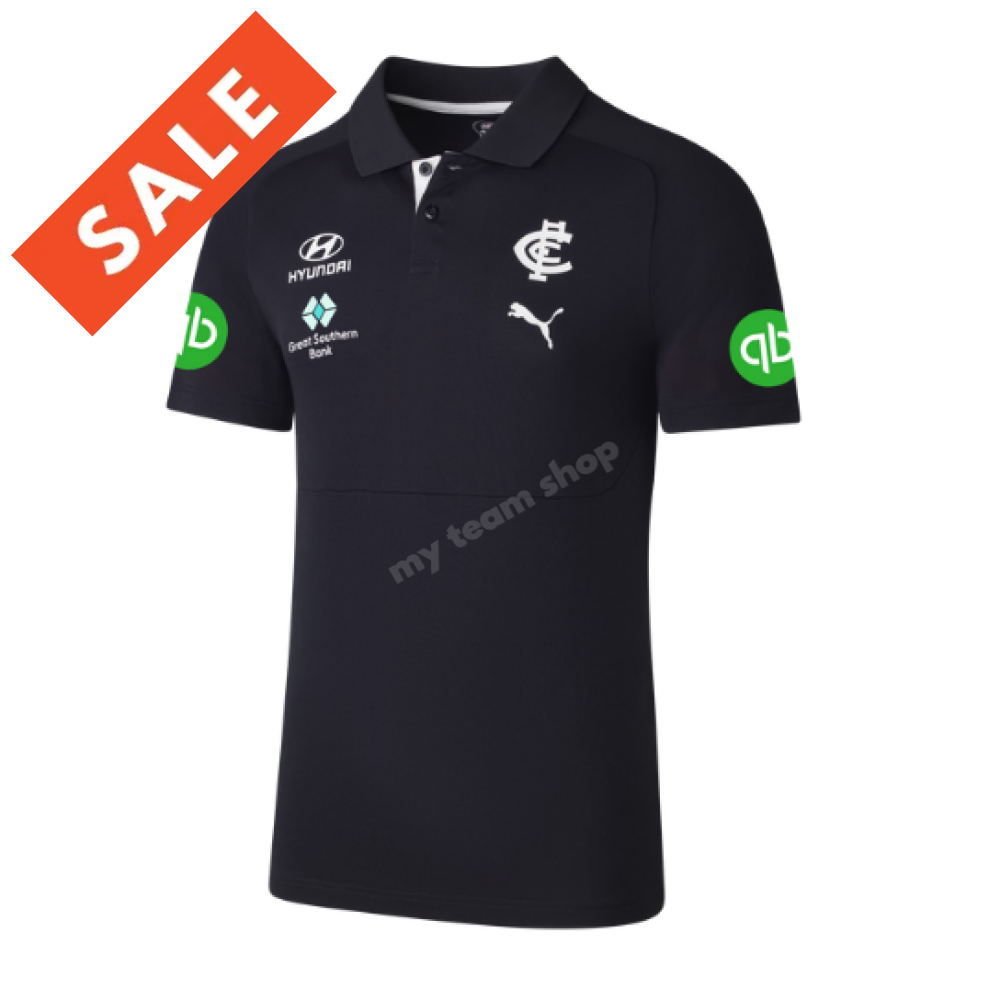 CARLTON BLUES 2025 AFL TEAM POLO – My Team Shop