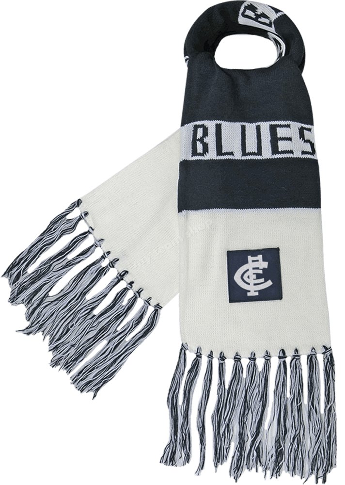 Carlton Blues AFL Bar Scarf | My Team Shop