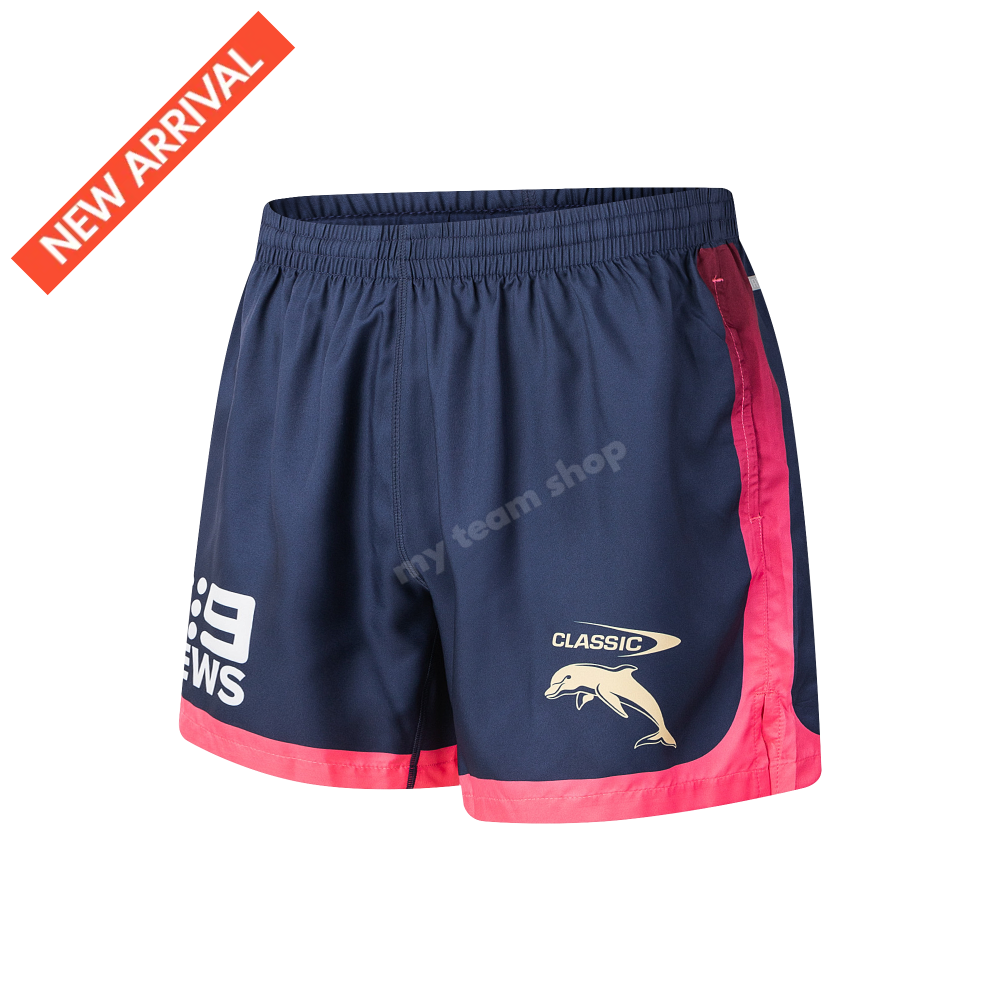 DOLPHINS 2026 NRL GYM SHORTS – My Team Shop