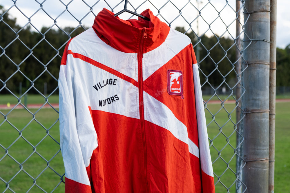 DOLPHINS NRL RETRO TRACK JACKET – My Team Shop