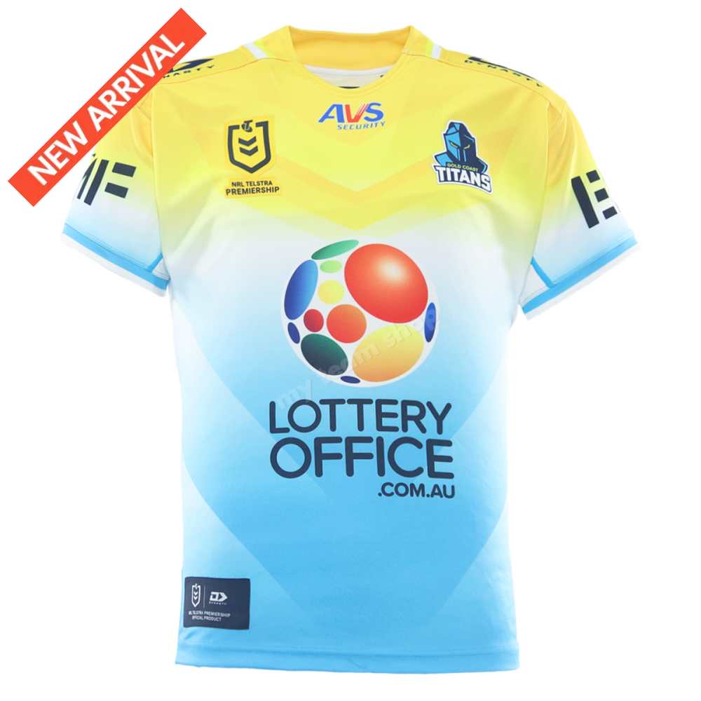 GOLD COAST TITANS 2026 NRL MENS AWAY JERSEY – My Team Shop