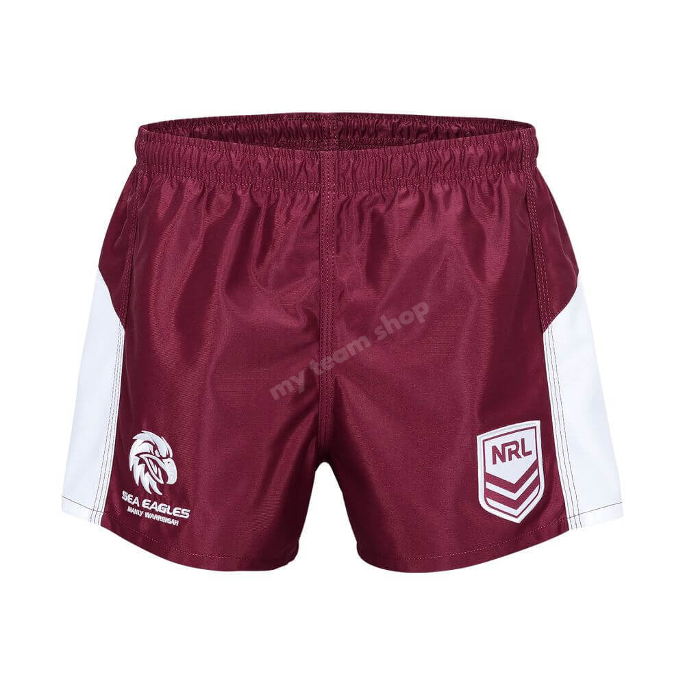 MANLY SEA EAGLES NRL FOOTY SHORTS – My Team Shop
