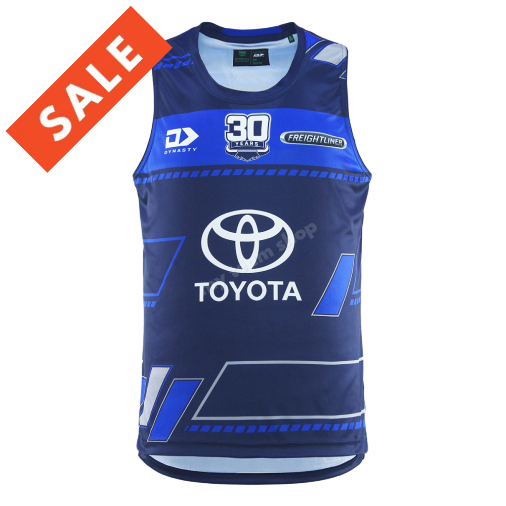 NORTH QUEENSLAND COWBOYS 2025 NRL TRAINING SINGLET – My Team Shop