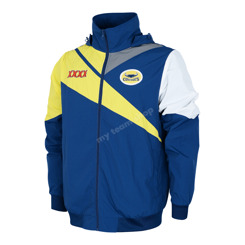 NORTH QUEENSLAND COWBOYS NRL RETRO TRACK JACKET – My Team Shop