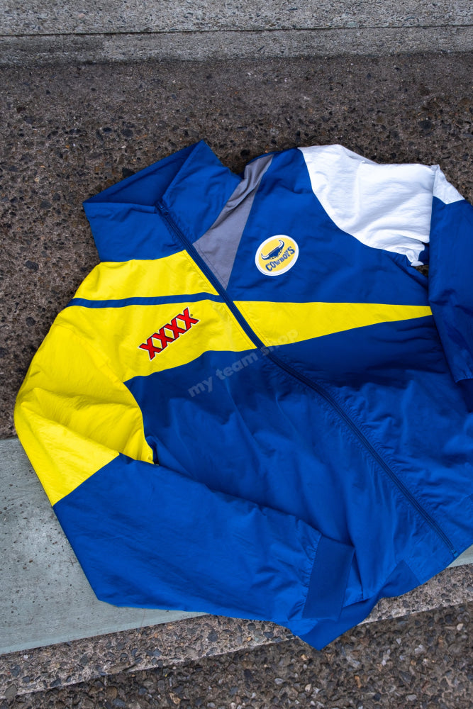 North Queensland Cowboys NRL Retro Track Jacket | My Team Shop