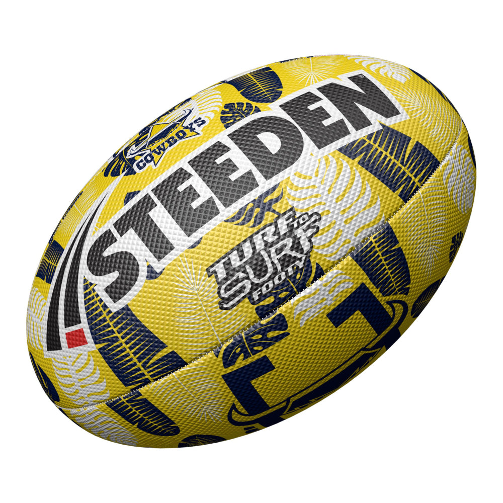 NORTH QUEENSLAND COWBOYS 'TURF TO SURF' BEACHBALL – My Team Shop