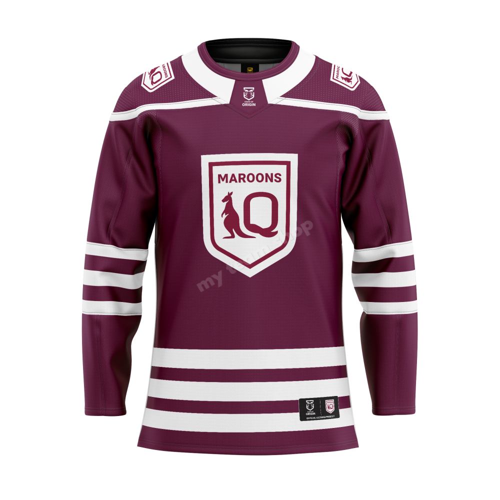 QLD State of Origin 'Enforcer' Hockey Jersey | My Team Shop