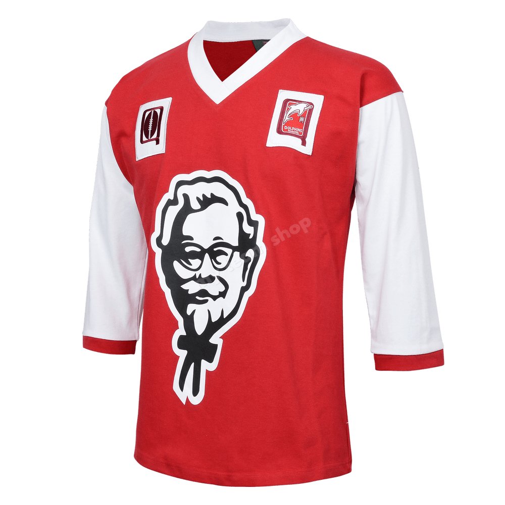 Buy Official Redcliffe Dolphins KFC Retro NRL Jersey – My Team Shop