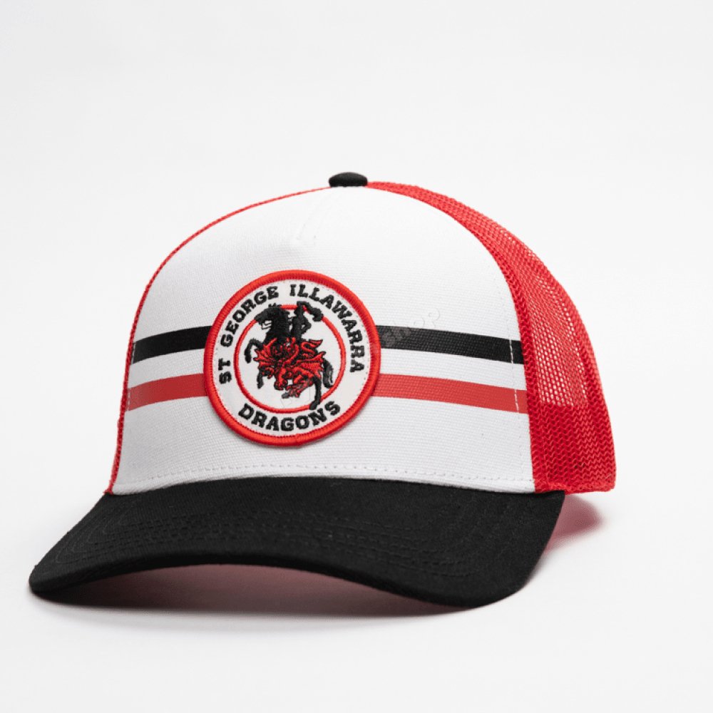 BUY OFFICIAL ST. GEORGE DRAGONS NRL VALIN CAP – My Team Shop
