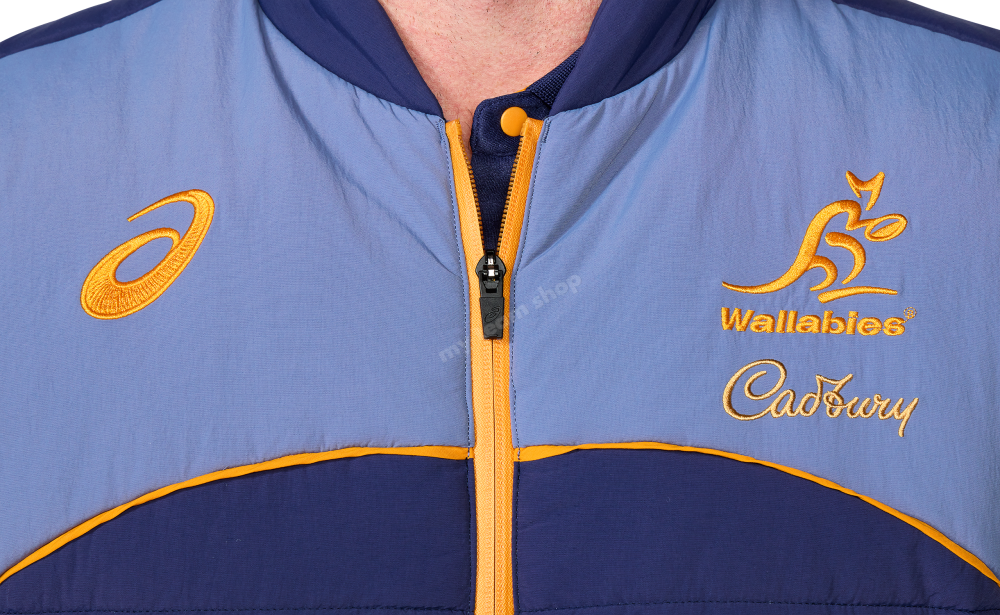 WALLABIES 2025 RUGBY PUFFER VEST – My Team Shop