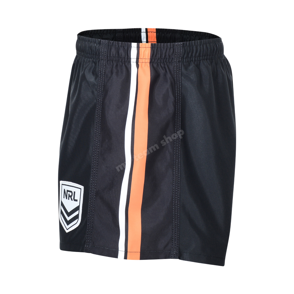 Wests Tigers NRL Youth Supporter Shorts | My Team Shop